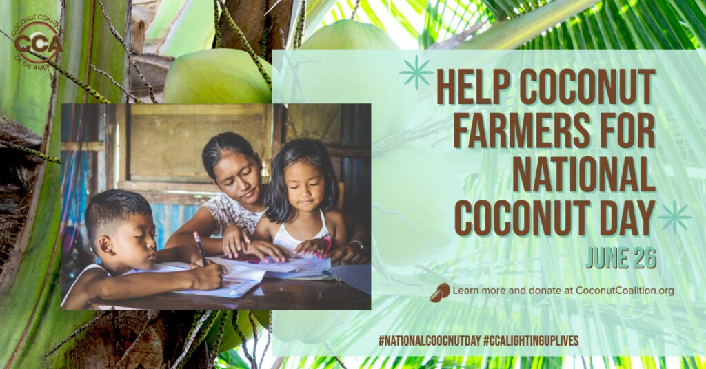 National Coconut Day - Lighting Up Lives - Coconut Coalition of the ...
